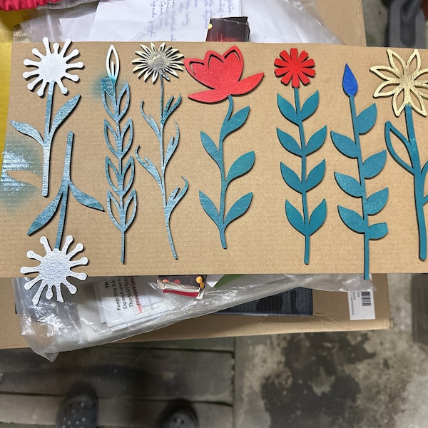20x Wildflower Svg Laser Cut Files, Birth Month Flower Svg Laser ...