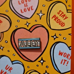 Transgender Bar Pin Subtle Trans Pride Flag Enamel Accessory - Etsy