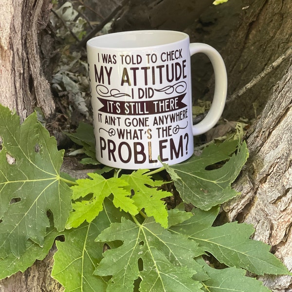 Attitude Problem Svg & Dxf Cut Files, Adult Humor Svg, Funny Adult Svg ...