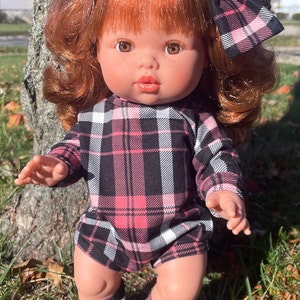 Light Blue Textured Rib Mia Outfit Mini Mia Outfit Wide Leg Outfit Doll ...