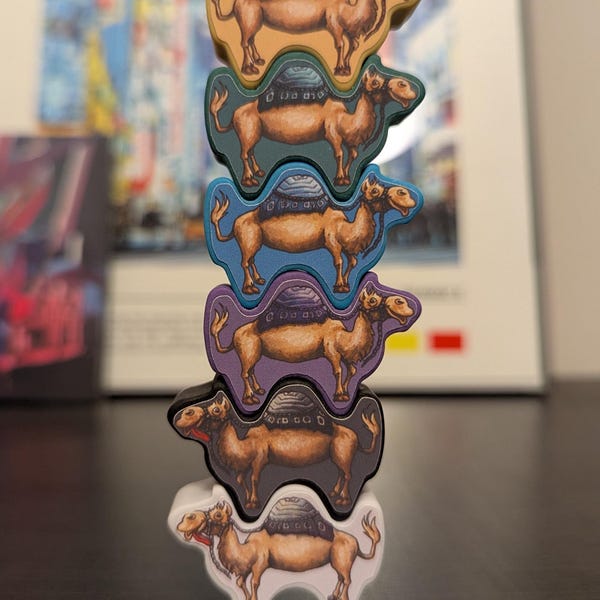 OATH - Matte Vinyl Meeple Stickers/decals Upgrade Kit - Unofficial ...