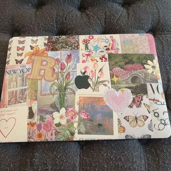 Custom Pink Patchwork Pattern New MacBook Case,hard Laptop Case for ...