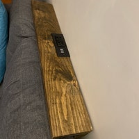 Hidden Sofa Table or Tray With Outlet - Etsy UK