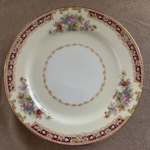 Vintage Booths Floral China Dinnerware Plates, Cup & Saucer, Gravy Boat ...