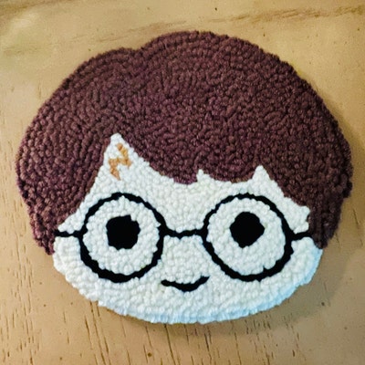 Punch Needle Sushi Coffee Coaster Tufted Mug Rug Custom - Etsy