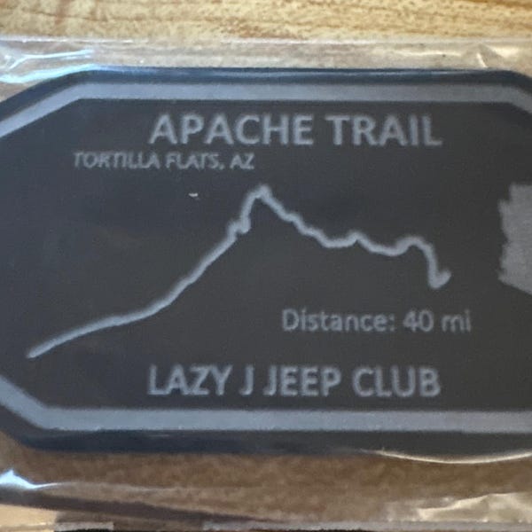 Custom Off-road Trail Badges for Jeep, Truck, Broncho, Chevy, Ford 4x4 ...