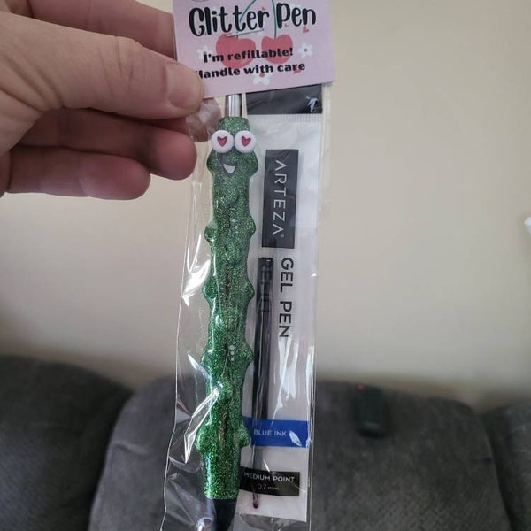 Ghost Pen, Glitter Inkjoy Gel Pen, Hot Pink Ghost Pen, Black Holo Ghost ...