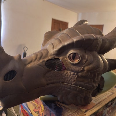 Spinosaurus Skull Mask Fursuit Head - Etsy