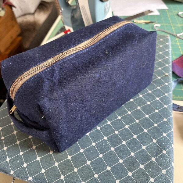 Boxy Pouch Sewing Pattern Dopp Kit Zipper Pouch Boxy Bag Storage Bag ...