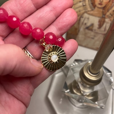 Dainty 24K Gold Filled Charm Element Charm Water Fire Earth Wind Charm ...