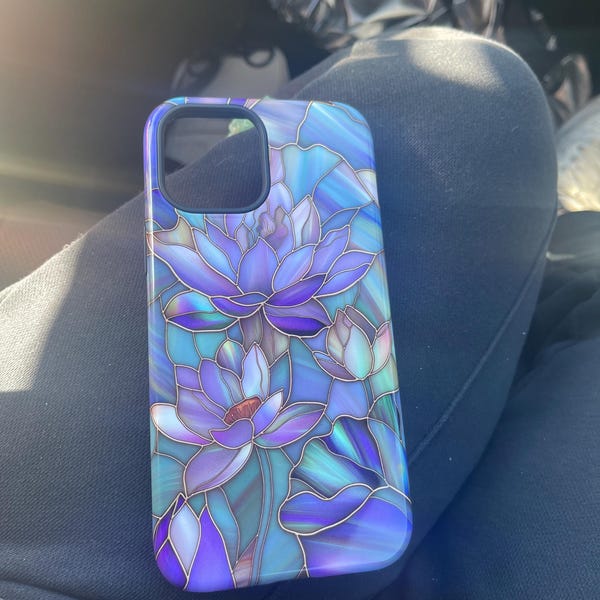 Opal Sea Shell Phone Case: Sturdy & Glossy, Fits iPhone 7-15, Supports ...