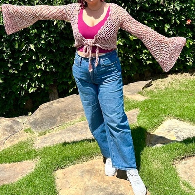 Crochet Top Pattern//crochet Wrap Top//tie Crochet Top//y2k Crochet ...