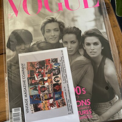 Vogue Italia May 1986 Original Vintage Fashion Magazine Madonna Annette ...