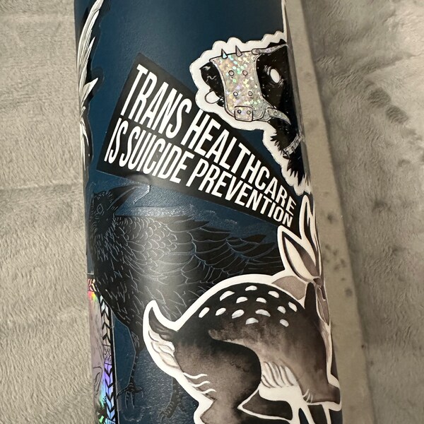 Crow Sticker - 4" Decal - Vinyl Sticker for Your Laptop - Water Bottle ...