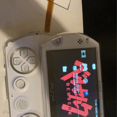 Custom Transparent Blue Sony PSP 1000 Console Mint Condition - Etsy