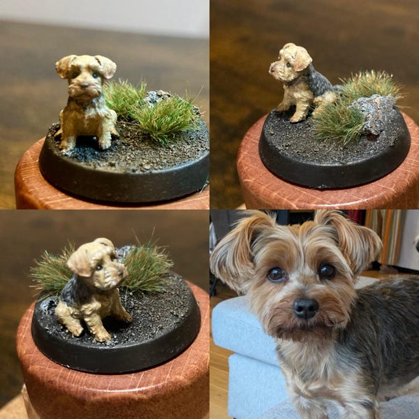 Tiny Miniature Gargoyle Head, Cemetery, Terrarium Decoration, Halloween ...