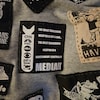 Leftover Crack Patch DIY Anarcho Crust Punk Citizen Fish Star Hipsters ...