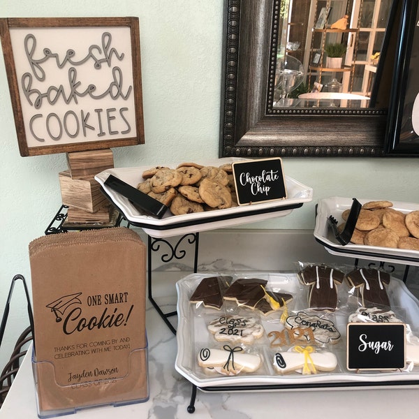 Graduation Cookie Bag, Graduation Favor Bags, Class of 2024, Cookie Bag ...