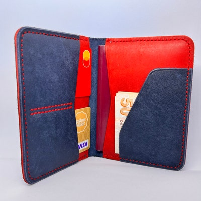 Prestige in Every Stitch: Ragna Genuine Leather Wallet - Etsy