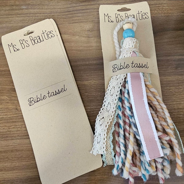 Custom Bible Tassel, Surprise Tassels, Christian Gifts, Bible ...