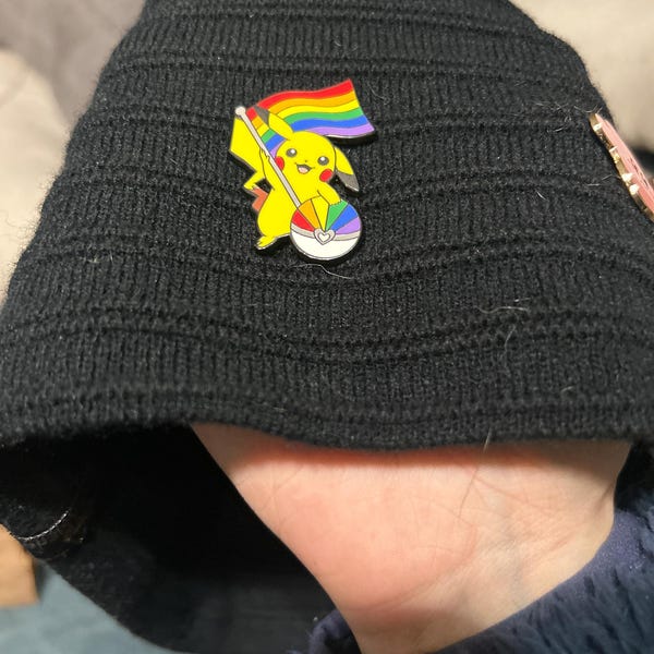 Pride Pikachu Pokemon Hard Enamel Pin - Etsy