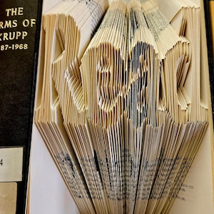 READ Book Folding Pattern 195 Folds 390 Numbered Pages. PDF Digital ...