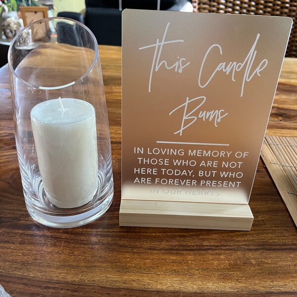 Arched Acrylic Blank and Wooden Base | Blank Sign | A6 | A5 | A4 ...