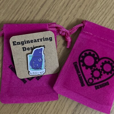 Little Ms Engineer Vinyl Sticker. Steminist Holographic Decal Women and ...