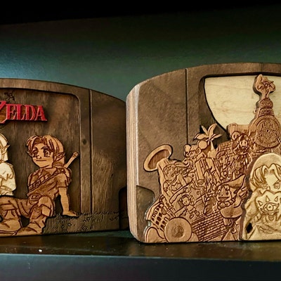 Wooden Zelda Tears of the Kingdom Mural - Etsy