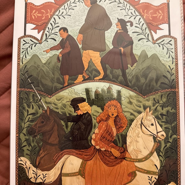 The Princess Bride Art Print — Historical Renaissance Fantasy Costuming ...
