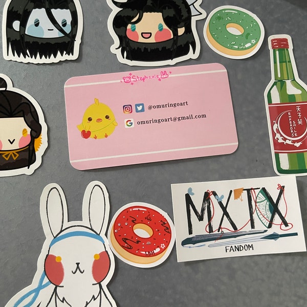 TGCF / HOB / Heaven Official's Blessing MXTX Chibi Fengqing Stickers - Etsy