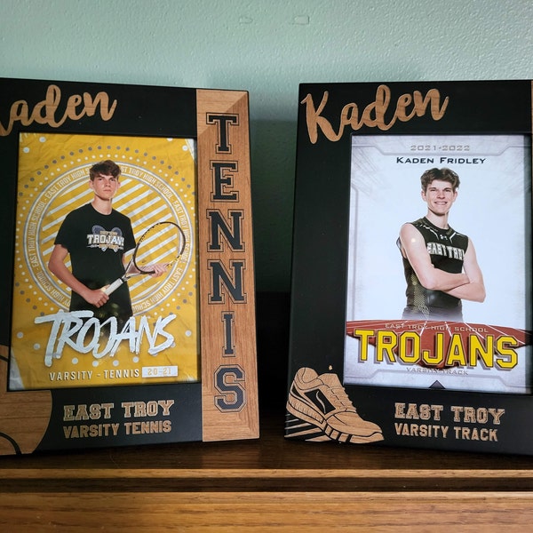 Personalized Sport Picture Frame - Sports Team Gift - Gift for Athlete ...