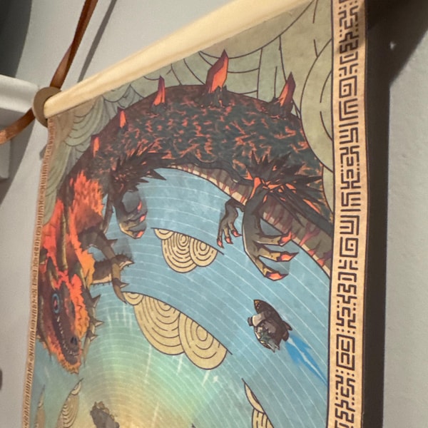 Majoras Mask Zelda Scroll Poster Print - Etsy
