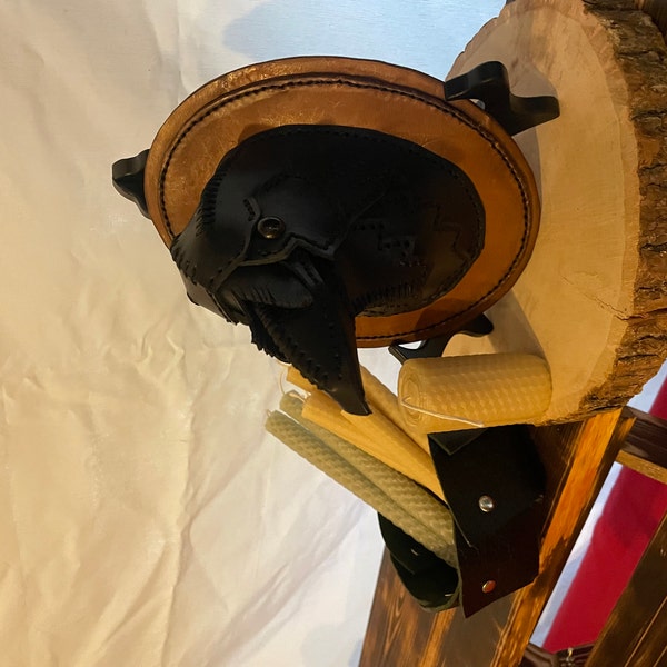 PDF Pattern Leather Raven Head Wall Mount - Etsy