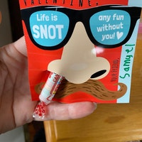 Funny Booger Nose Picking Valentines Classroom Balloon Holder ...