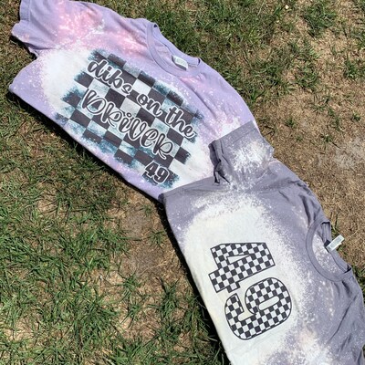 Checkered Flag Number Shirt, Race Track Shirt, Girls Shirt, Dirt Shirt ...