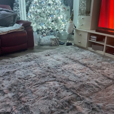 Luxurious Alpaca Fur Rug Caramel, Alpaca Fur Rug Area Handmade, Rugs ...