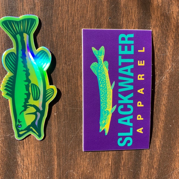 Crappie Sticker High-quality, Durable Freshwater Fish Fishing Decal for ...