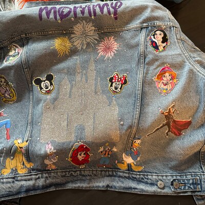 Main Street USA Inspired Denim Jacket - Etsy