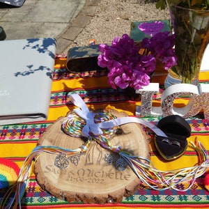 CUSTOM Set of 3 Wedding Cords Choose Your Colours and Charms - Etsy