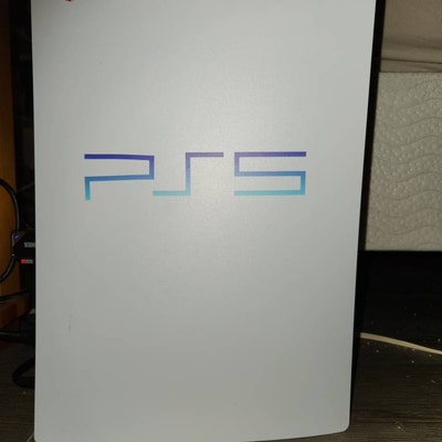 Retro PS5 Playstation 2 Logo Sticker, PS2 Logo Vinyl Decal Sticker for ...