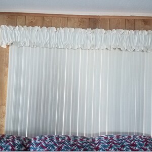 New CUSTOM Window Rod SLEEVES Sleeve Valance Topper Many - Etsy