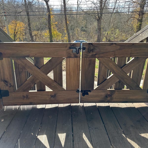 Large Opening Rustic Wooden Farmhouse Gate. 50 Inches Plus. - Etsy