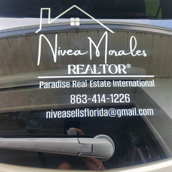 Custom QR Code Decal | Realtor Decal | KW Real Estate Agent Decal | KW ...