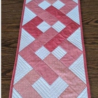 PDF Pattern for Interlocking Squares Table Runner, DIGITAL Pattern ...