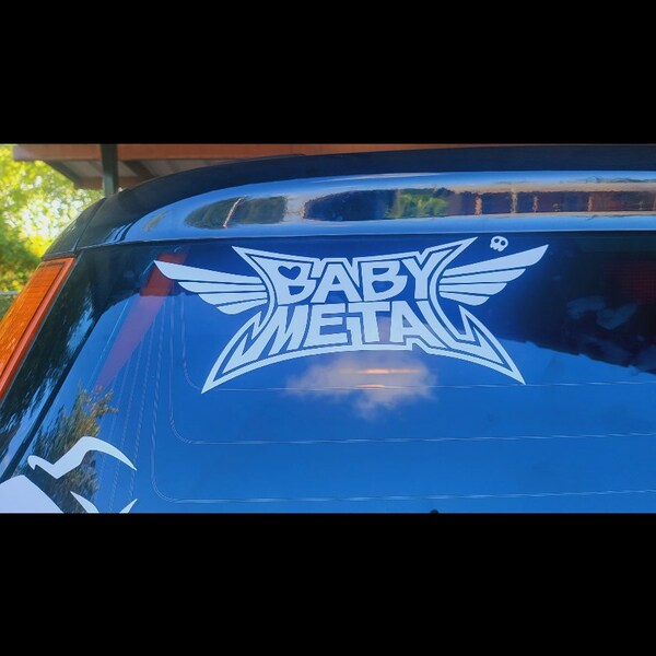 Baby Metal Vinyl Decal - Etsy