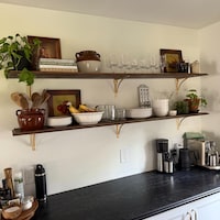 Aged Brass Gallery Rail | Kitchen Fiddle Tipping Shelf Rail Solid Brass ...