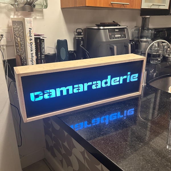 Led Light Box With Custom Text Personalized Business Logo Sign Lightbox ...