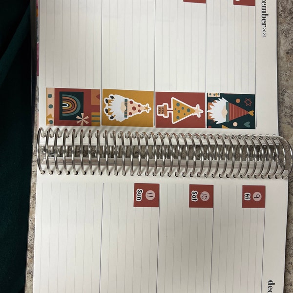 7x9 Monthly View Planner Stickers Kits for Erin Condren Life Planners ...