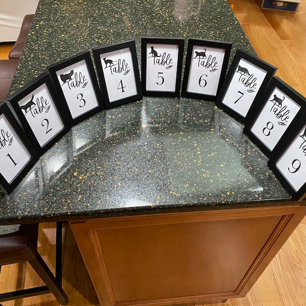 Cat Table Numbers 1 - 15 - Instant Download, Each Number is a Different ...